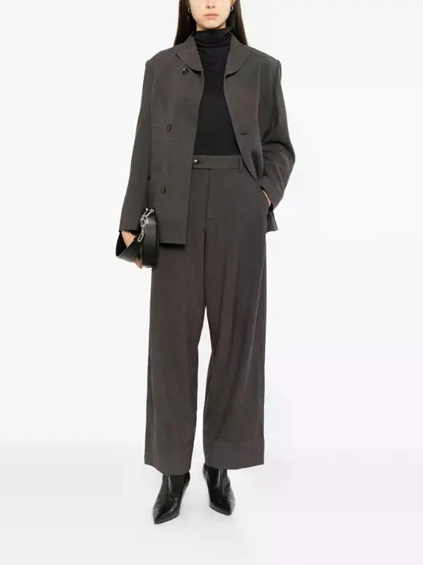 CHÉN SIFĀN Wide-leg Tailored Trousers