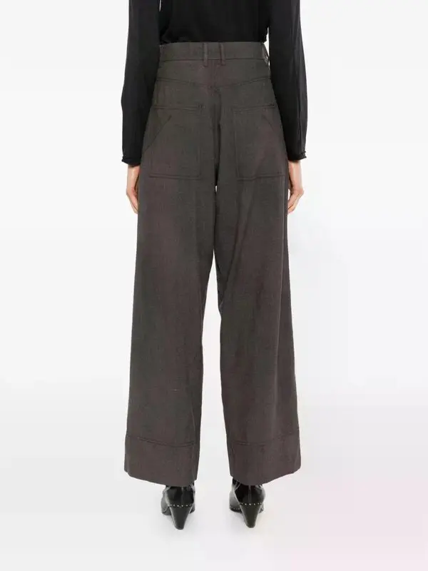 CHÉN SIFĀN Wide-leg Tailored Trousers