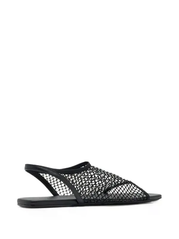 Christopher Esber Minette Crystal-embellished Mesh Sandals