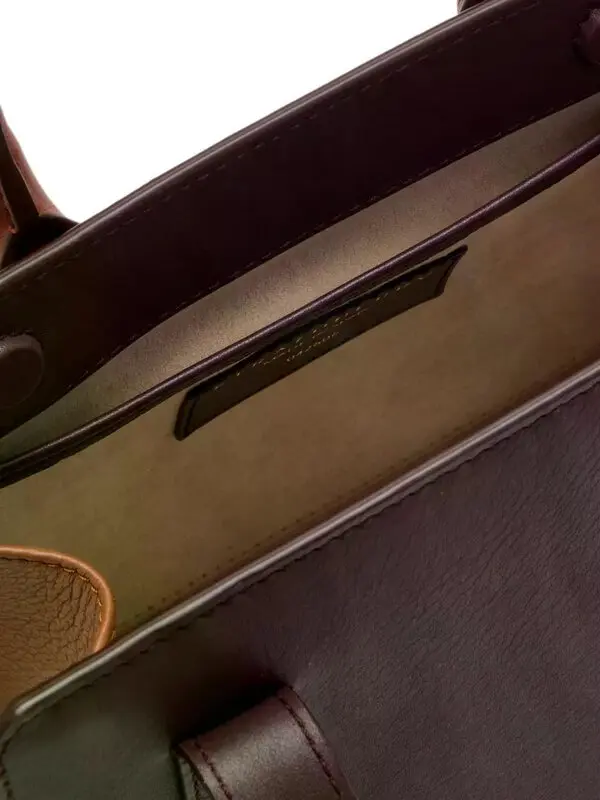Strathberry Mini Bar-detail Leather Tote Bag