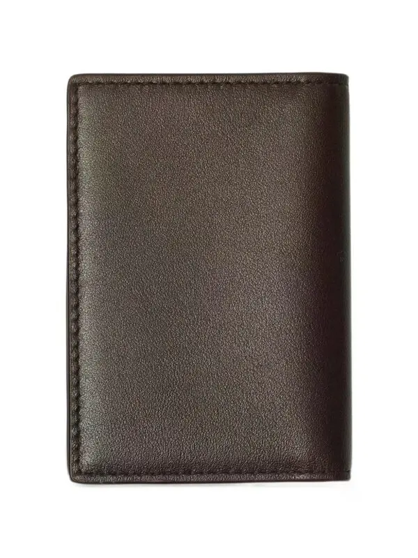 Burberry Pop Check Folding Card Case