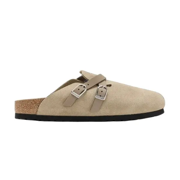 BIRKENSTOCK Wmns Blair Suede Clogs 'taupe - Tan