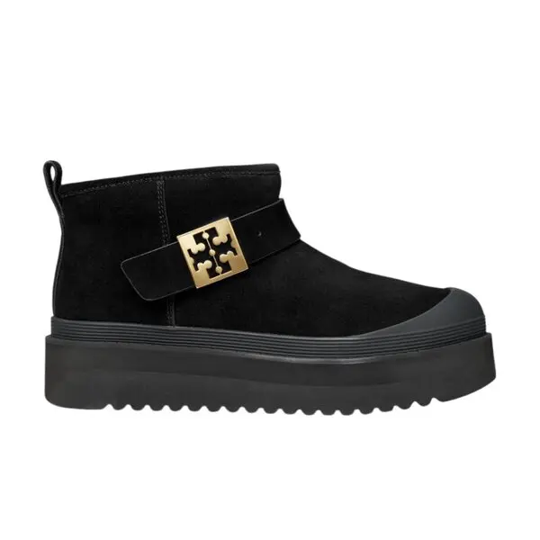 Tory Burch Mellow Shearling Ankle Boots'perfect - Black