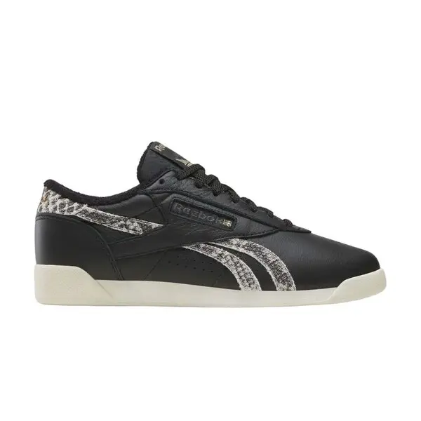 REEBOK Freestyle Lo 'almostblack Vintagechalk Lightgold - Black