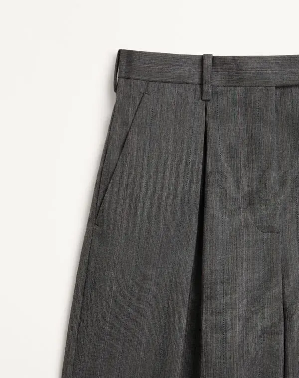 Valentino Garavani Trousers In Multicolour Pinstripe