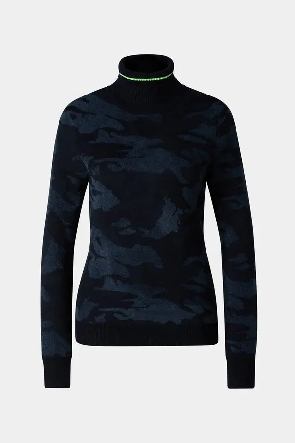 Bogner Maira Wool Mix Turtleneck Pullover