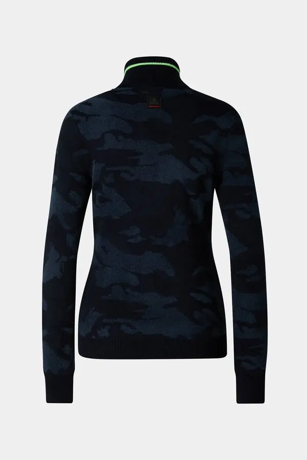 Bogner Maira Wool Mix Turtleneck Pullover