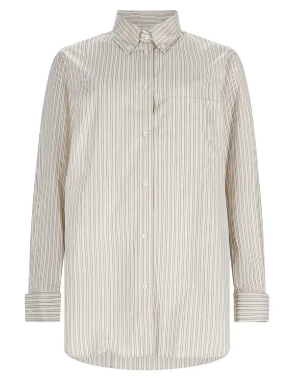 Aspesi Camicia In Popeline Di Cotone