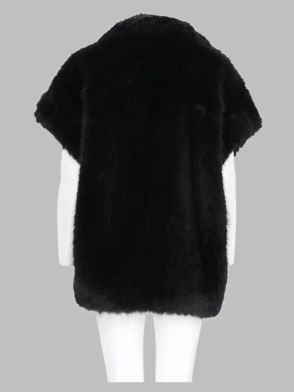 Herno Gilet In Faux Fur