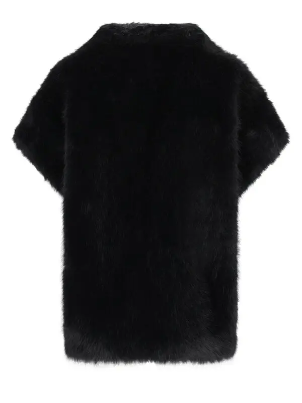 Herno Gilet In Faux Fur