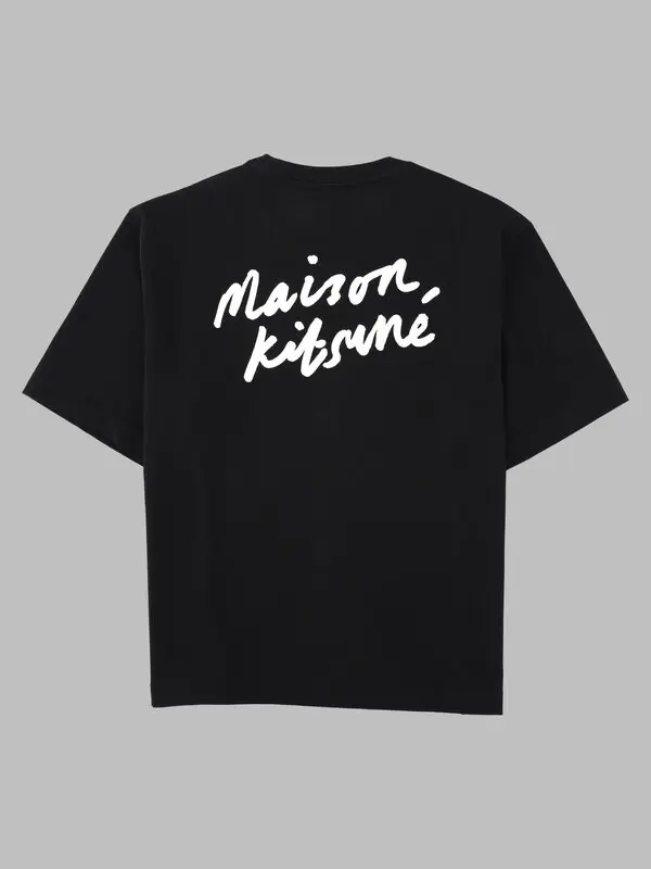 Maison Kitsuné T-shirt Oversize Con Logo