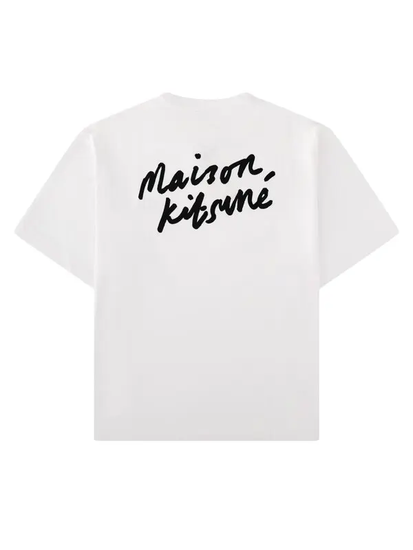 Maison Kitsuné T-shirt Oversize Con Logo