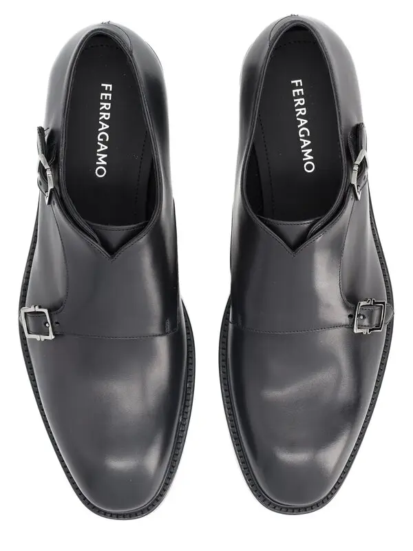 FERRAGAMO Mocassino "double Monkstrap