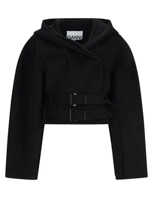 GANNI Giacca In Lana E Cashmere