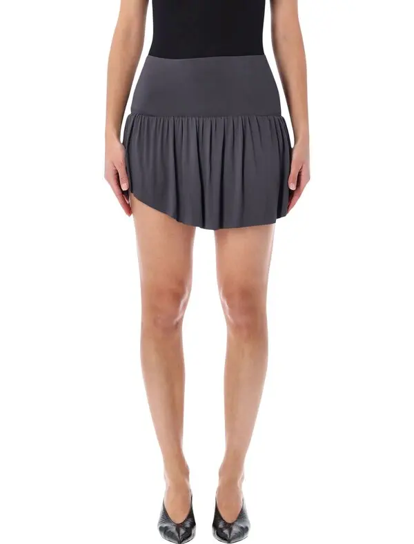 Gimaguas Sari Mini Skirt By - Grigio