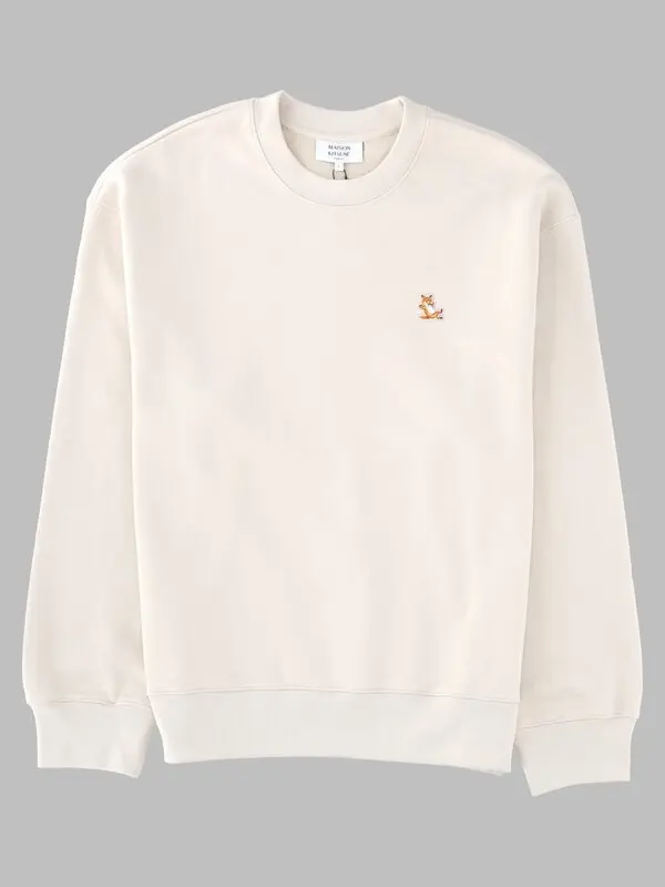Maison Kitsuné Cotton Sweatshirt With Chillax Fox Graphic