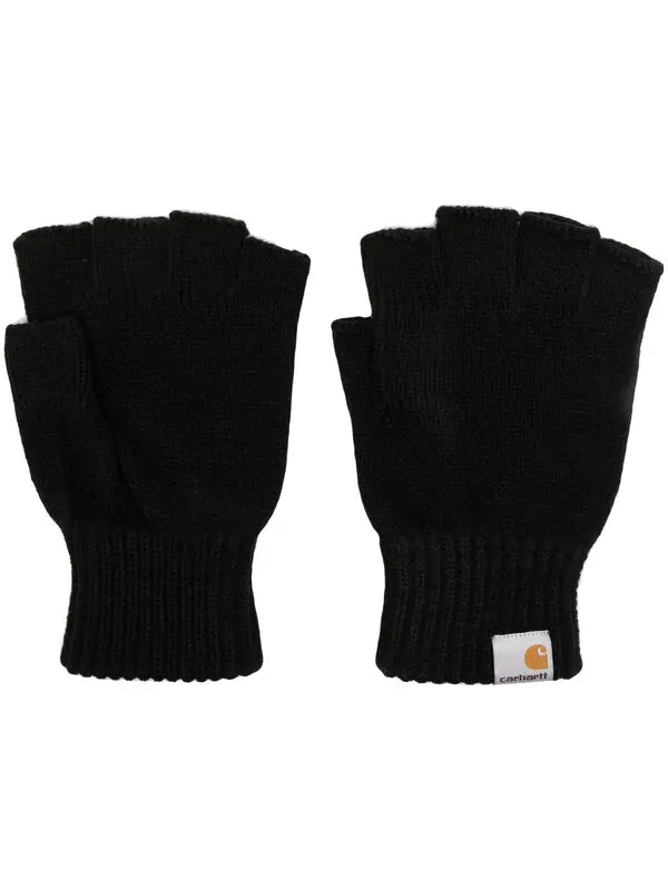 Carhartt Work In Progress Fingerless Ribbed Gloves