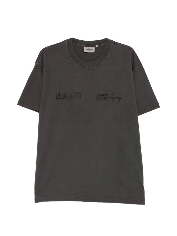 Carhartt Work In Progress Boxed Cotton T-shirt - Soot