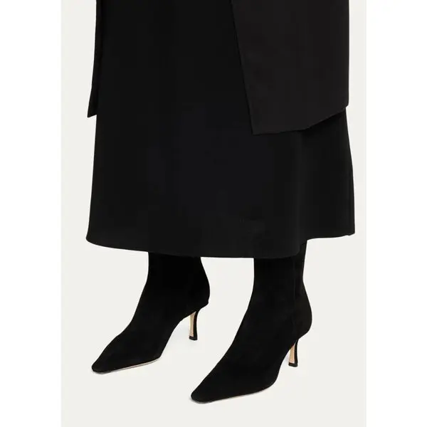 JIMMY CHOO Camile Suede Ankle Boots