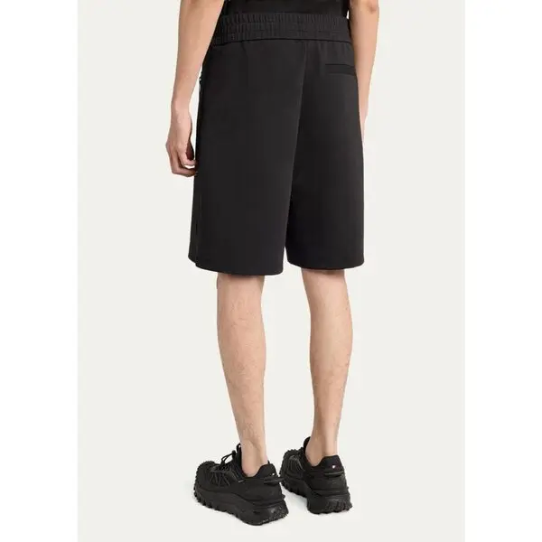 Moncler Wide-leg Stretch Cotton Shorts