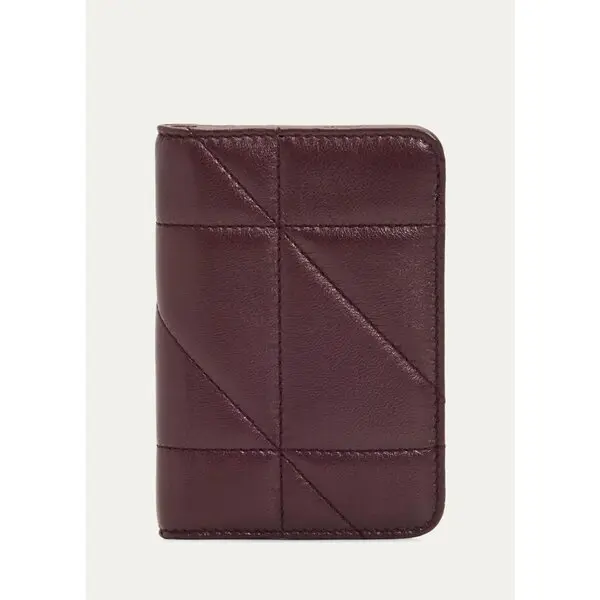 Saint Laurent Jamie Leather Bifold Card Case