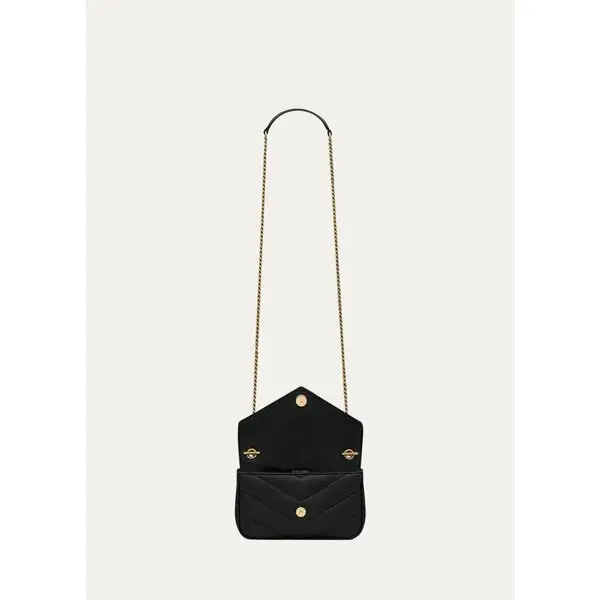 Saint Laurent Loulou Mini Quilted Crossbody Bag