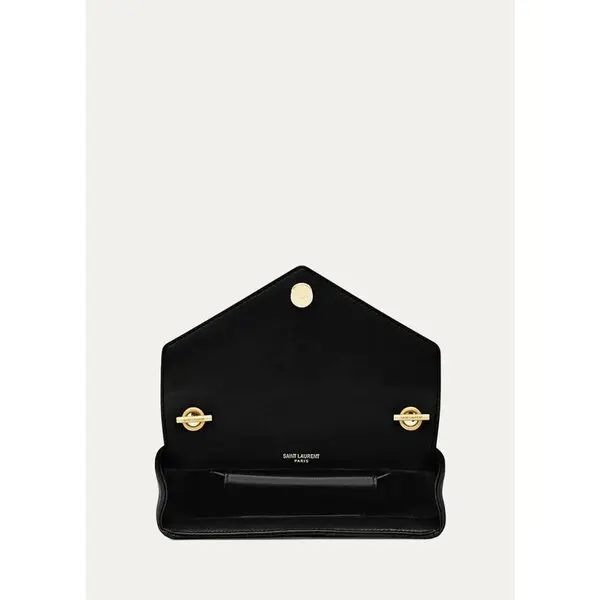 Saint Laurent Loulou Mini Quilted Crossbody Bag