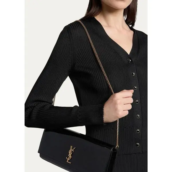 Saint Laurent Kate Small Patent Leather Shoulder Bag