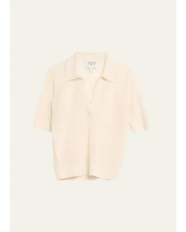 TWP The Polo In Superfine Cashmere