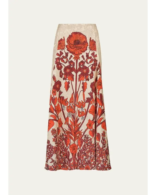 Johanna Ortiz Encanto De Isla Ankle Skirt