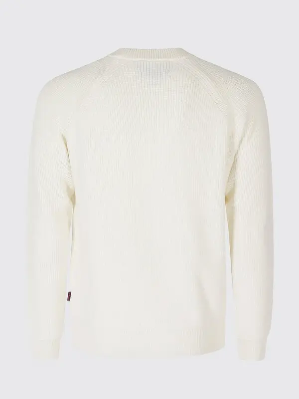 SEBAGO Crewneck Jumper In Pure Wool With Ribbed Trims