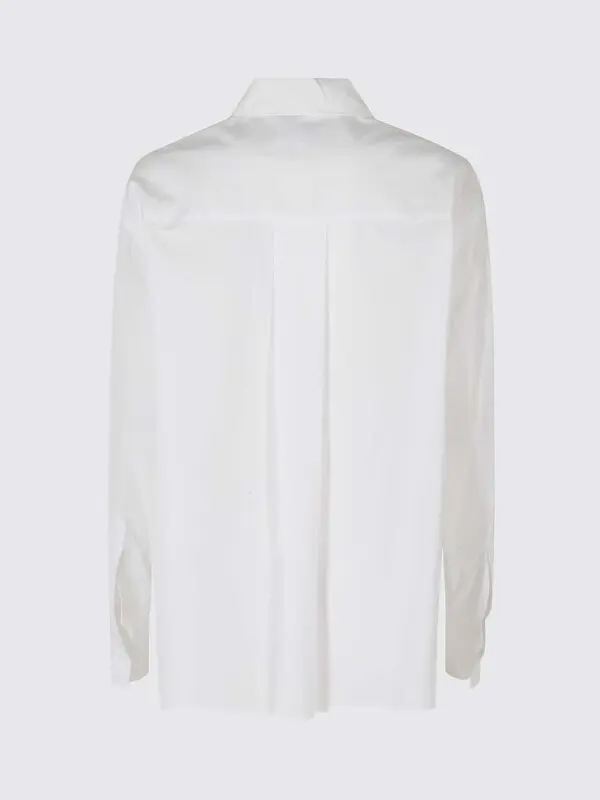 Loulou De Saison Long-sleeved Classic Shirt In Cotton Poplin