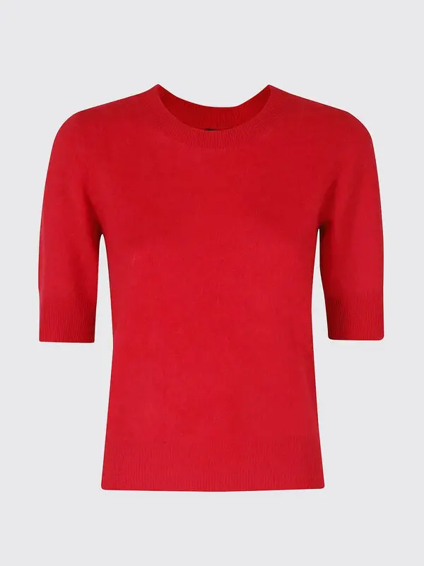 HERSKIND Slim Fit Short-sleeved Jumper In Wool And Cashmere