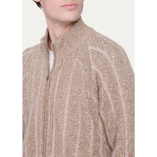 Fioroni Cashmere Rib Cardigan