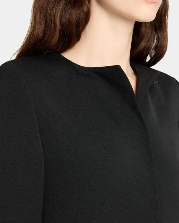 THE ROW Ihami Single-breasted Wool Collarless Jacket