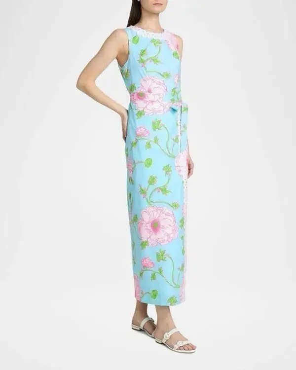 Lilly Pulitzer® Fresia Stretch Shift Maxi Dress
