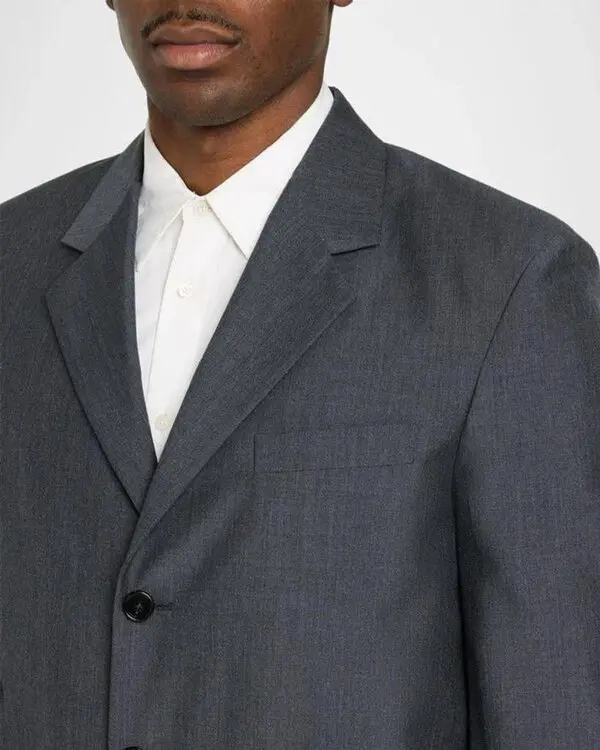 JIL SANDER Apos;s Three-button Wool Blend Sport Coat