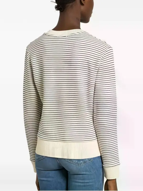 Maison123 Talia Horizontal-stripe Long Sleeve T-shirt