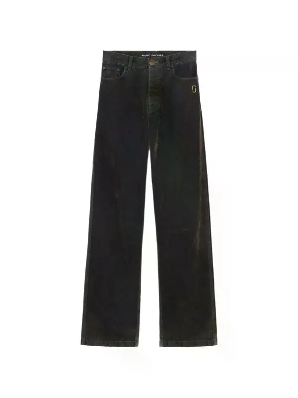 Marc Jacobs Velvet Denim Wide-leg Trousers