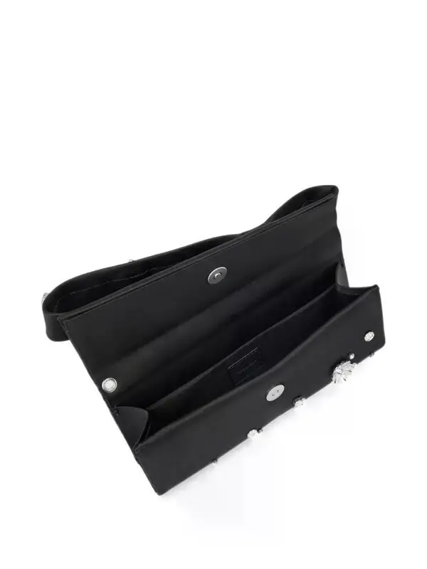 Marc Jacobs Crystal-embellished Bow-detail Clutch Bag
