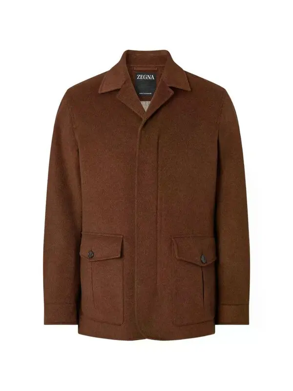 Zegna Oasi Cashmere Elements Falcon Coat