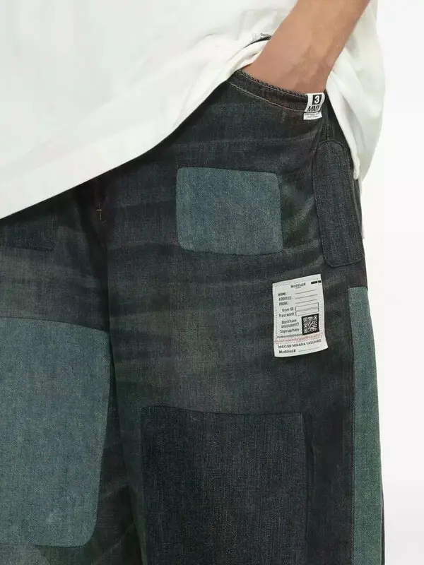 Mihara Yasuhiro Patchwork Jeans