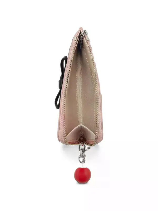 Marc Jacobs The Wallet Cherry-print Leather Wallet