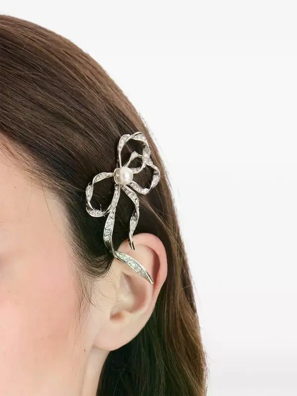 Oscar De La Renta Crystal-embellished Barrette