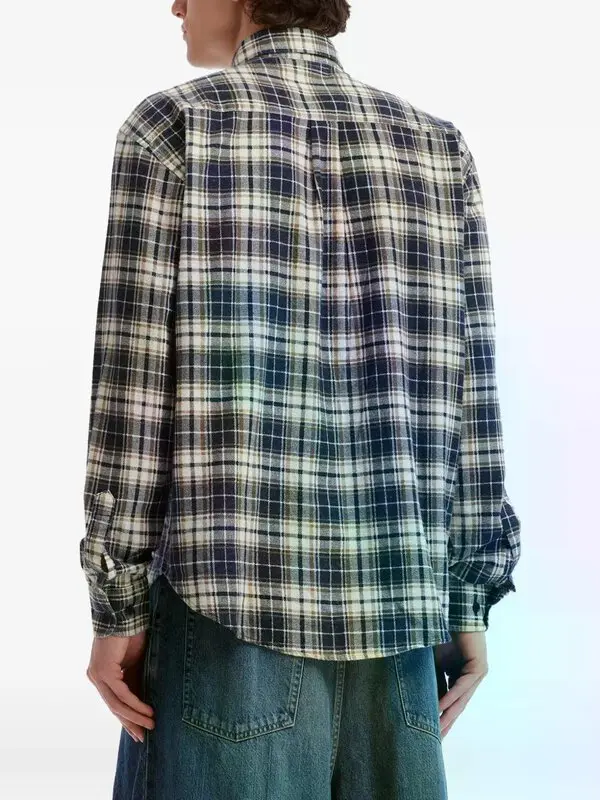 Needles Patchwork Check Shirt