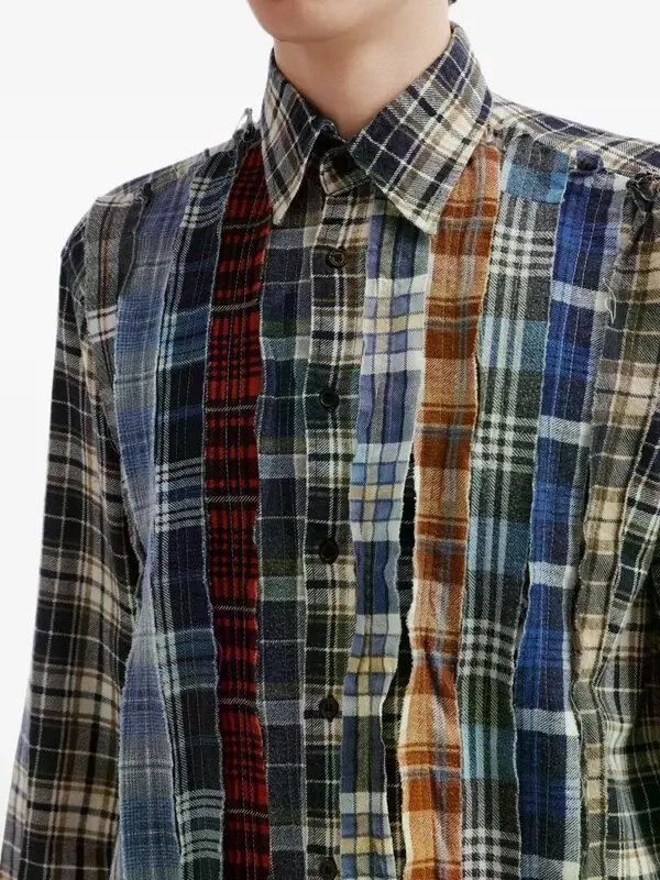 Needles Patchwork Check Shirt