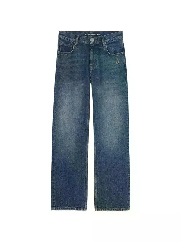 Marc Jacobs Logo-plaque Straight Jeans