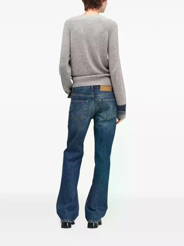 Marc Jacobs Logo-plaque Straight Jeans