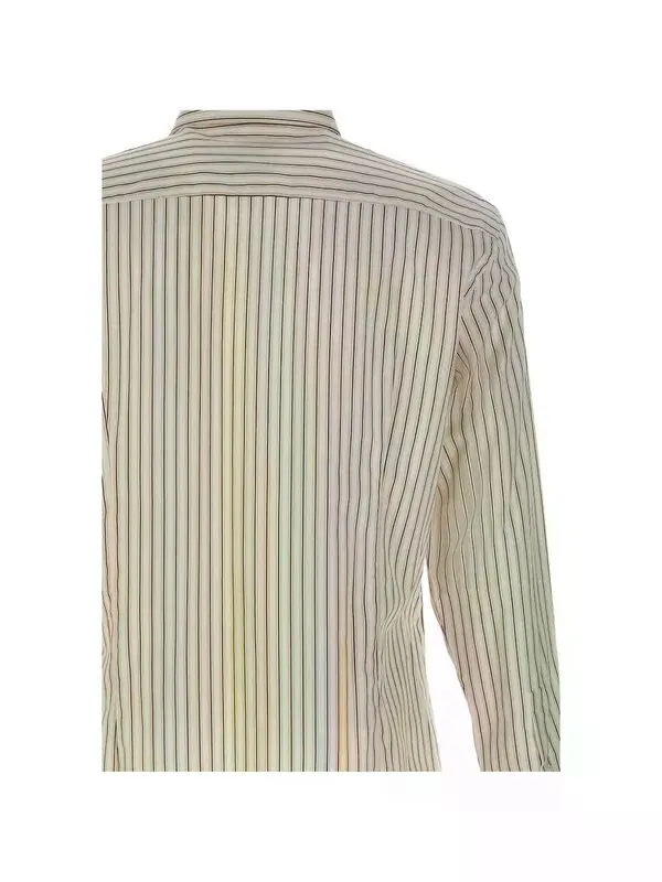 BOSS Vertical-stripe Slim-fit Shirt