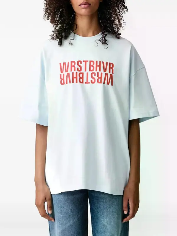 WRSTBHVR Rasmus V2 Logo-print T-shirt